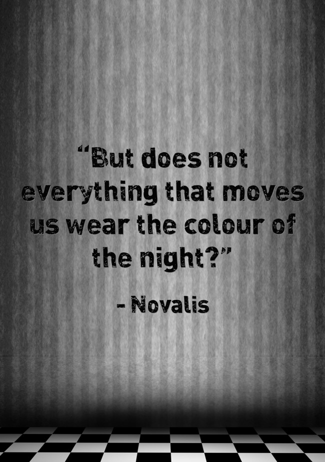“But does not everything that moves us wear the colour of - Quozio
