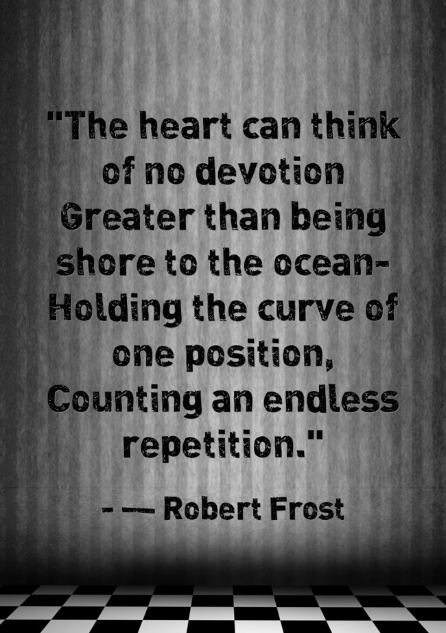 "The heart can think of no devotion Greater than being - Quozio