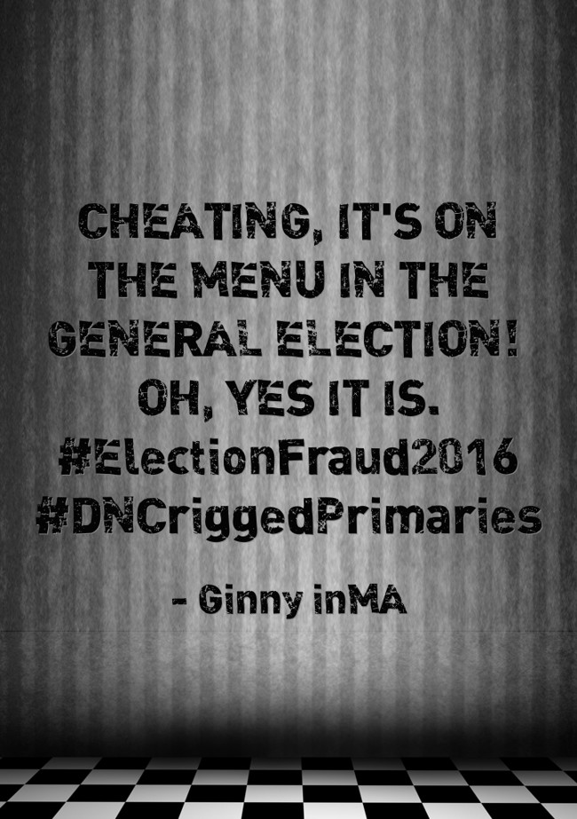 CHEATING, IT'S ON THE MENU IN THE GENERAL ELECTION! OH, YES - Quozio