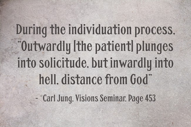 During the individuation process, “Outwardly [the patient] - Quozio