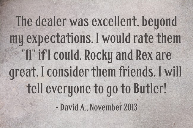 The dealer was excellent, beyond my expectations. I would - Quozio