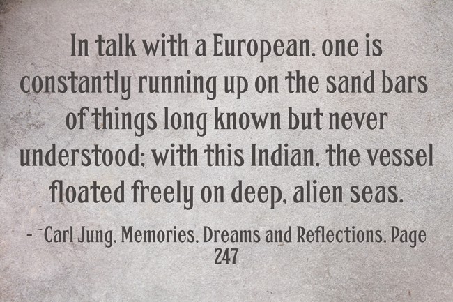 In talk with a European, one is constantly running up on - Quozio