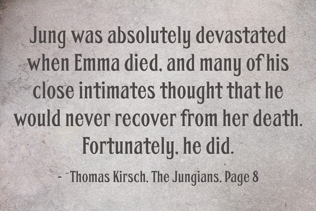 Jung was absolutely devastated when Emma died, and many of - Quozio