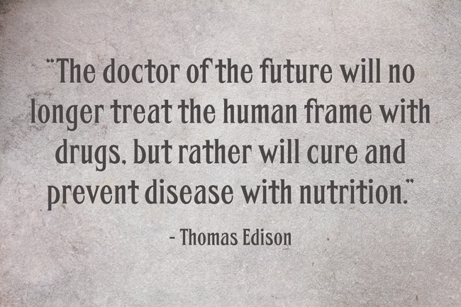 “The doctor of the future will no longer treat the human - Quozio