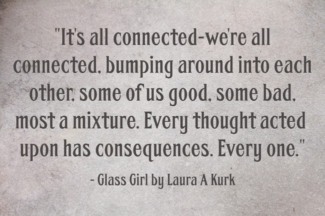 "It's all connected-we're all connected, bumping around - Quozio
