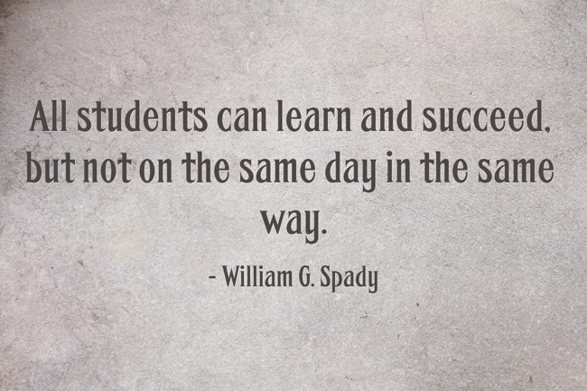 All students can learn and succeed, but not on the same day - Quozio