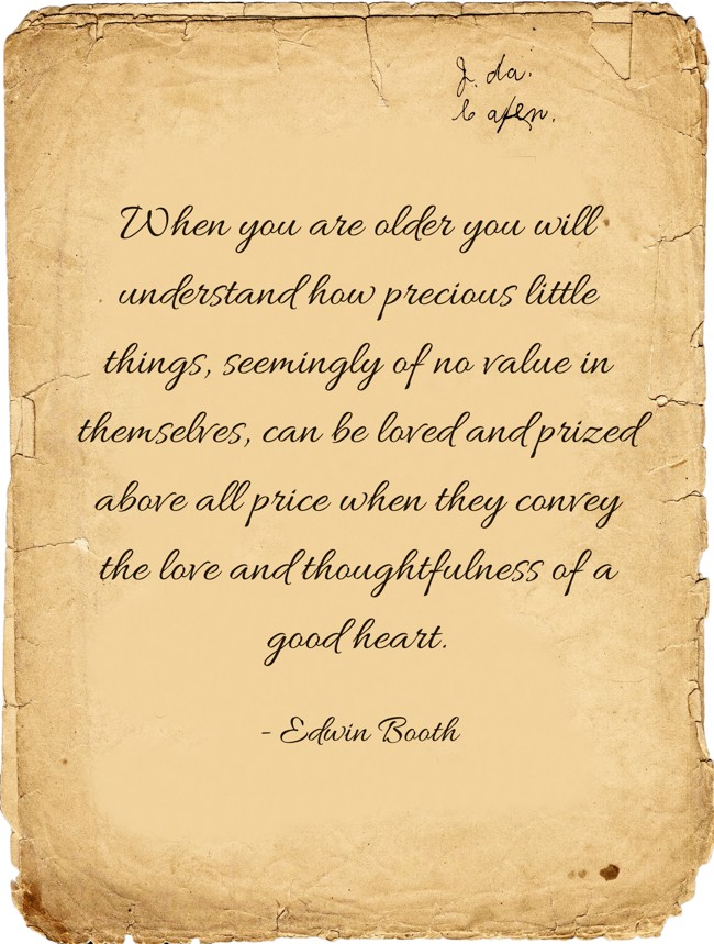 When you are older you will understand how precious little - Quozio