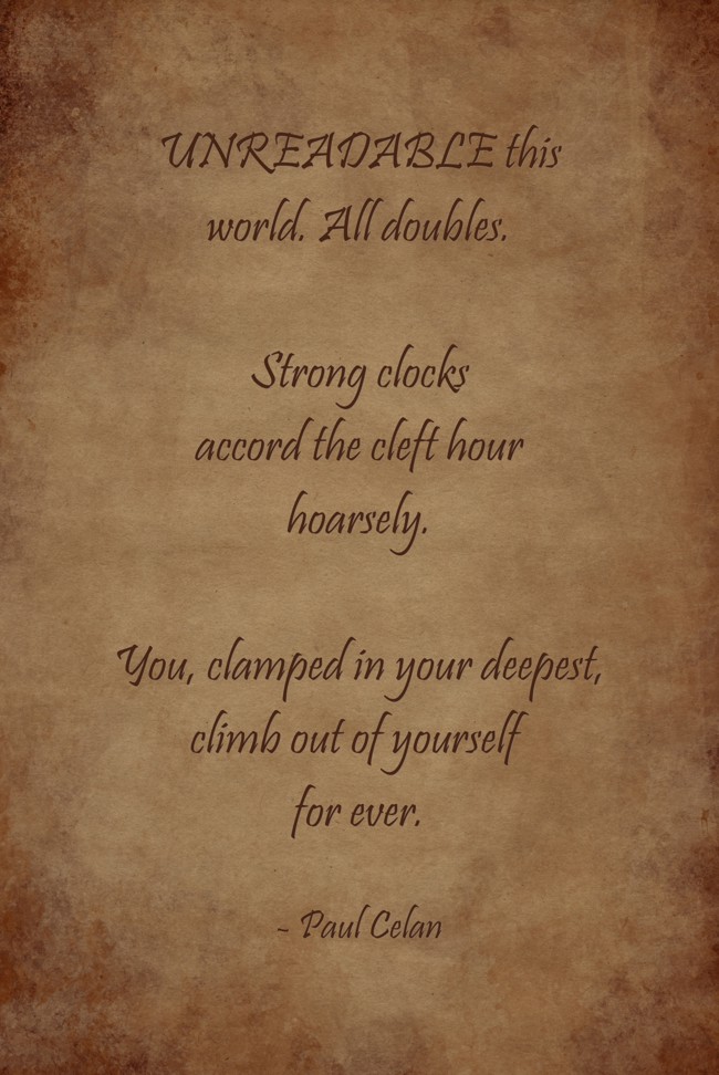 UNREADABLE this world. All doubles. Strong clocks accord - Quozio