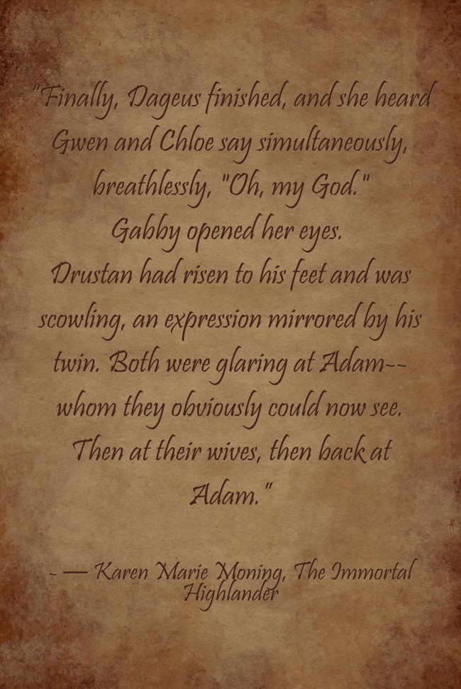 “Finally, Dageus finished, and she heard Gwen and Chloe say - Quozio