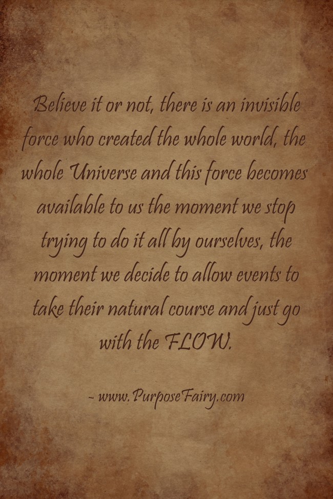 Believe it or not, there is an invisible force who created - Quozio