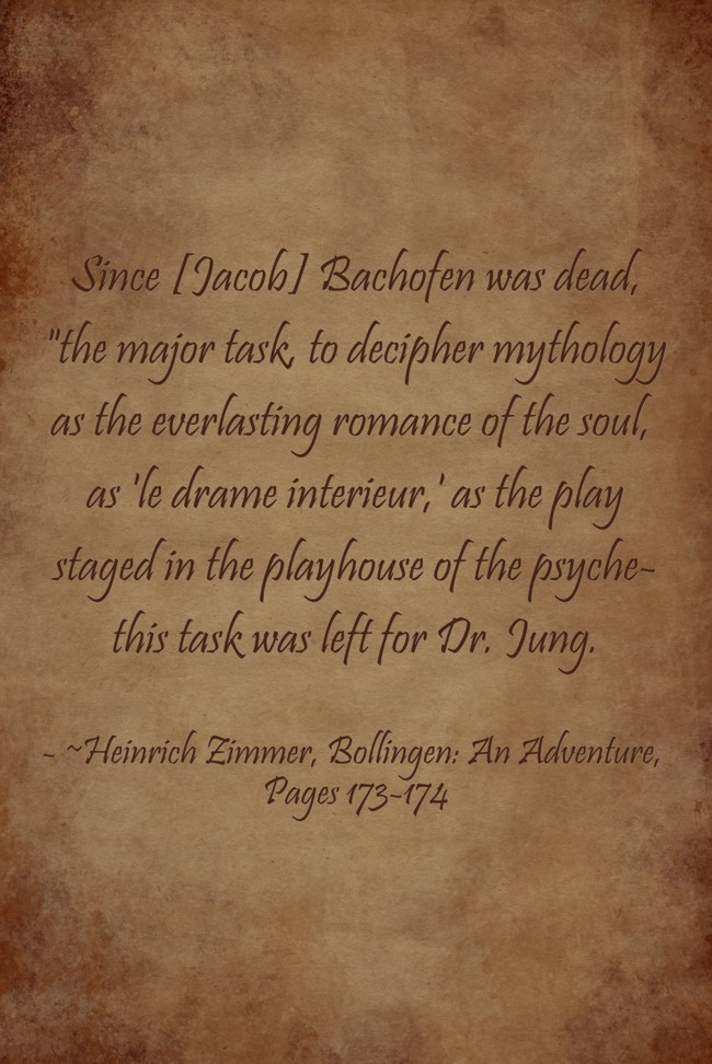 Since [Jacob] Bachofen was dead, "the major task, to - Quozio