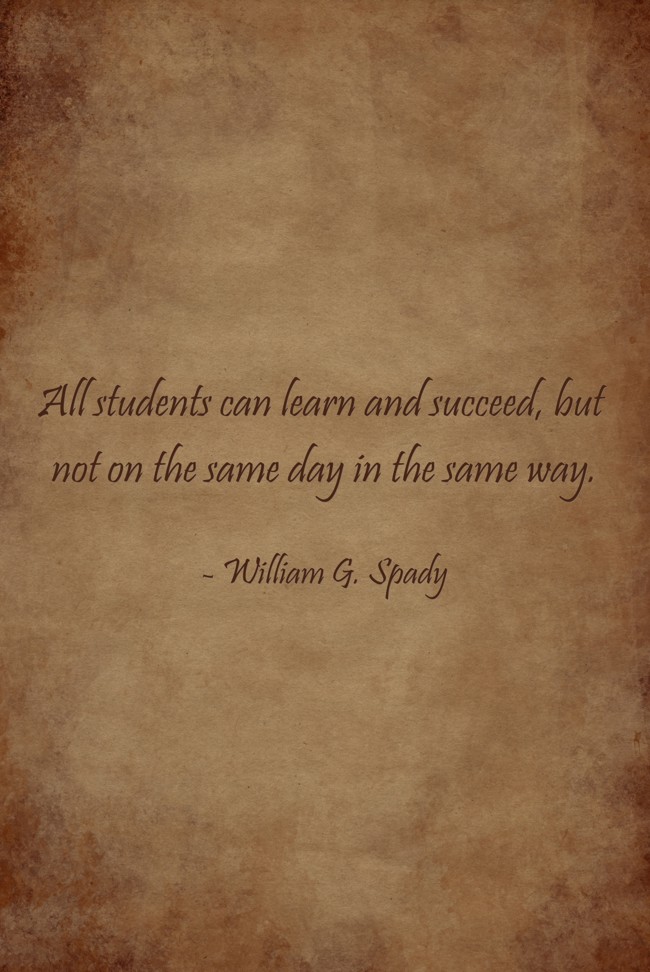 All students can learn and succeed, but not on the same day - Quozio