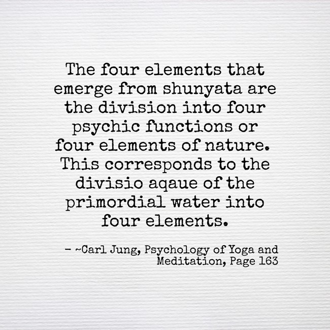 The four elements that emerge from shunyata are the - Quozio