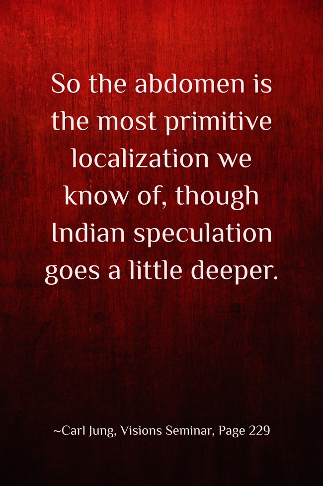 So the abdomen is the most primitive localization we know - Quozio