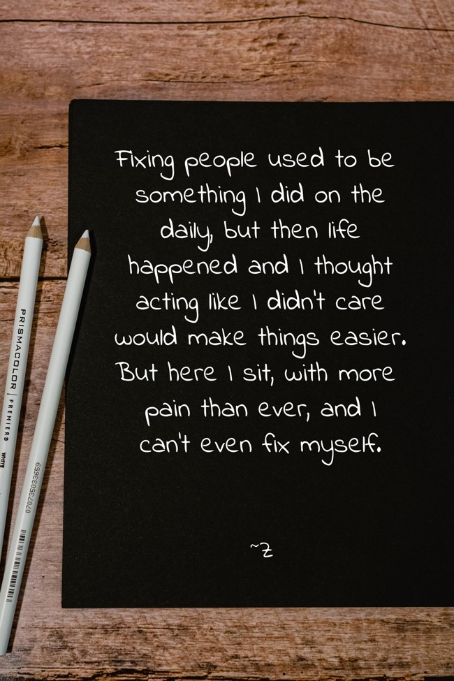 Fixing people used to be something I did on the daily, but - Quozio