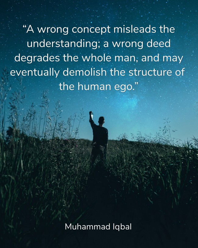 “A wrong concept misleads the understanding; a wrong deed - Quozio