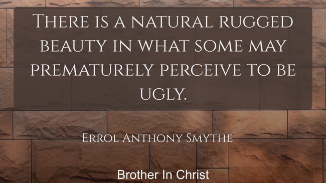 There is a natural rugged beauty in what some may - Quozio