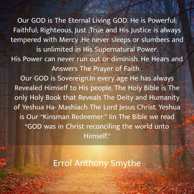 Our GOD is The Eternal Living GOD. He is Powerful; - Quozio